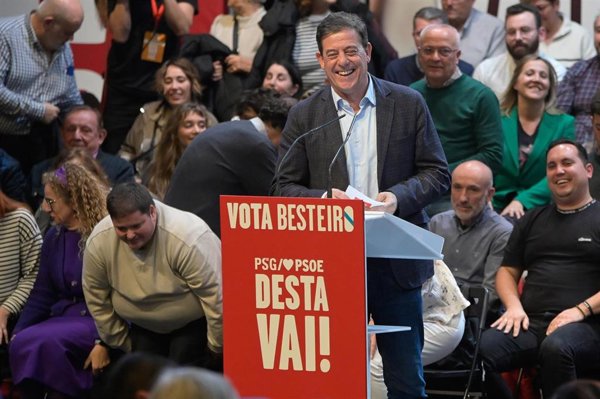 Besteiro asegura que el "voto útil es al PSdeG" y proclama: "Quedan ...