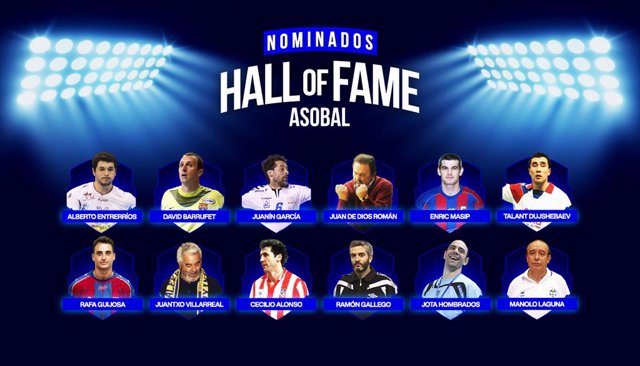 ASOBAL descubre los candidatos de su primer Hall of Fame